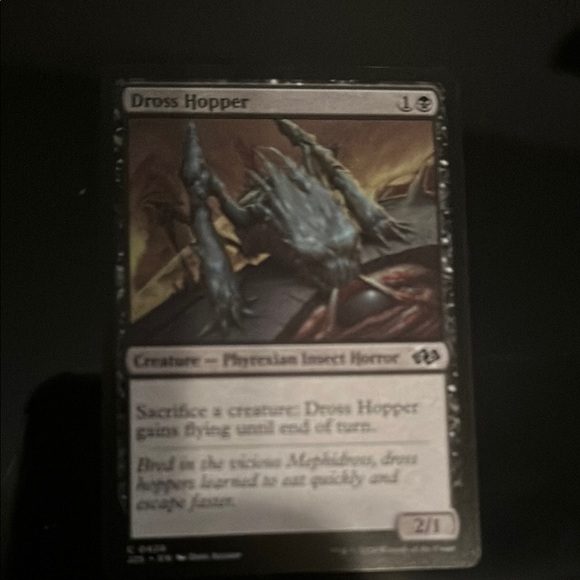 Magic | Games | Magic Card Dross Hopper Black And Gray | Poshmark